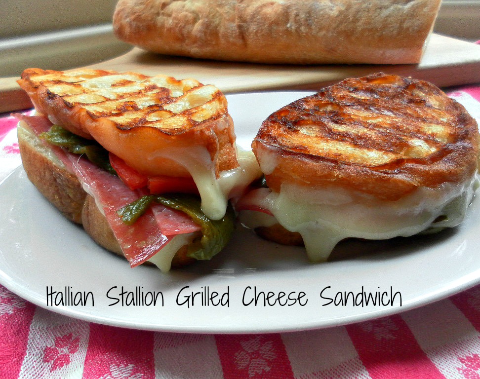 Itallian Stallion Grilled Cheese Sandwich