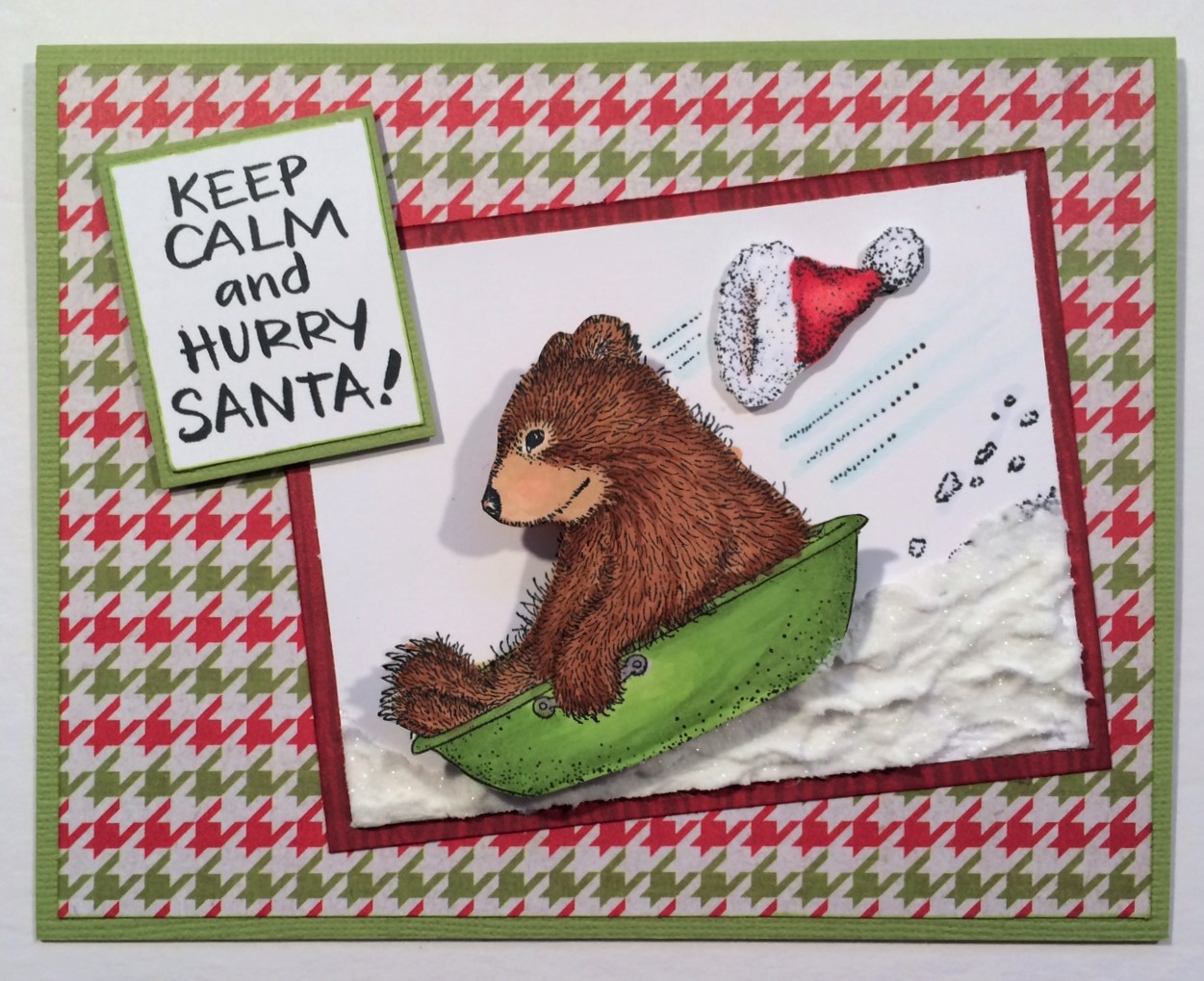 Artfully Articulate: Hurry Santa!