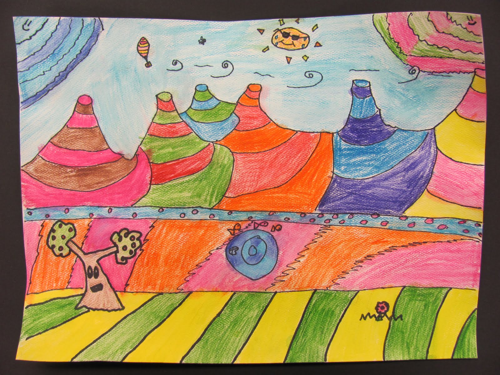 Dumbledraw: "Fun is good." - Dr. Seuss Landscapes