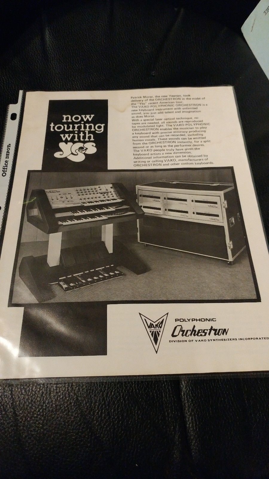 MATRIXSYNTH: Vintage Synthesizer Brochures Including Rare Vako ...