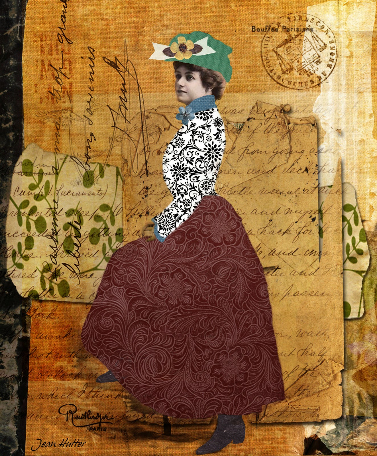 Jean Hutter - Digital Views: Paper Doll