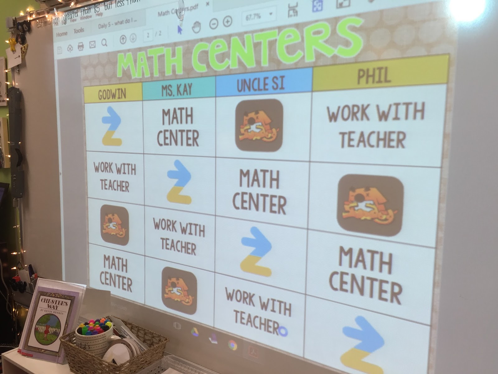 Going Strong in 2nd Grade: All About my Math Block!