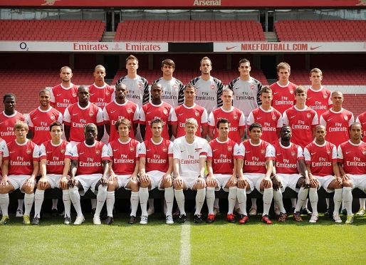 Arsenal F.C.: Plantilla del Arsenal.