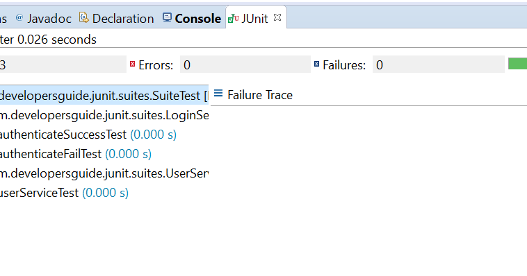 JUnit 4 Aggregating Tests in Suites