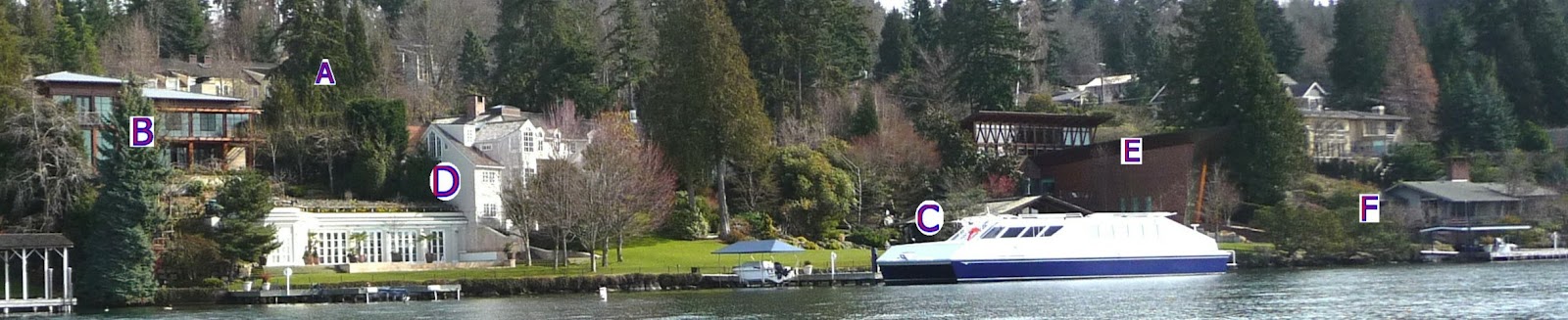 Lake Washington Cruising: Paul Allen – Viewing Mercer Island Campus