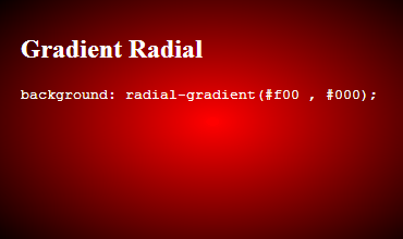 Ritesh Dhawad: CSS3 Radial Gradients