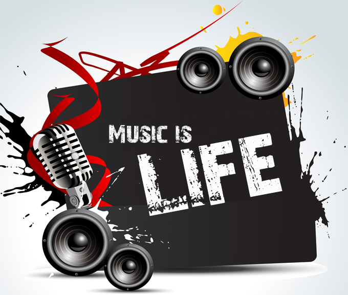 The music is life