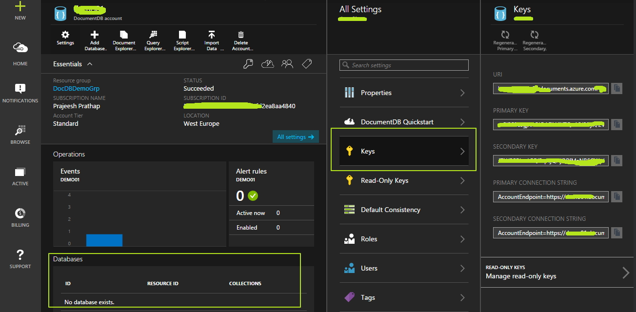 Born To Automate Azure Documentdb First Look