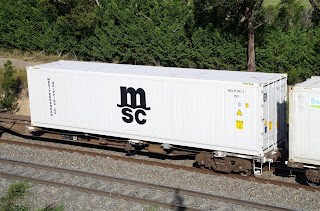 Rollingstock News: MSC 45R1 Reefer Container