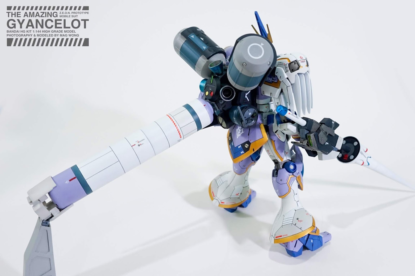 Custom Build: HGBF 1/144 "The Amazing" Gyancelot