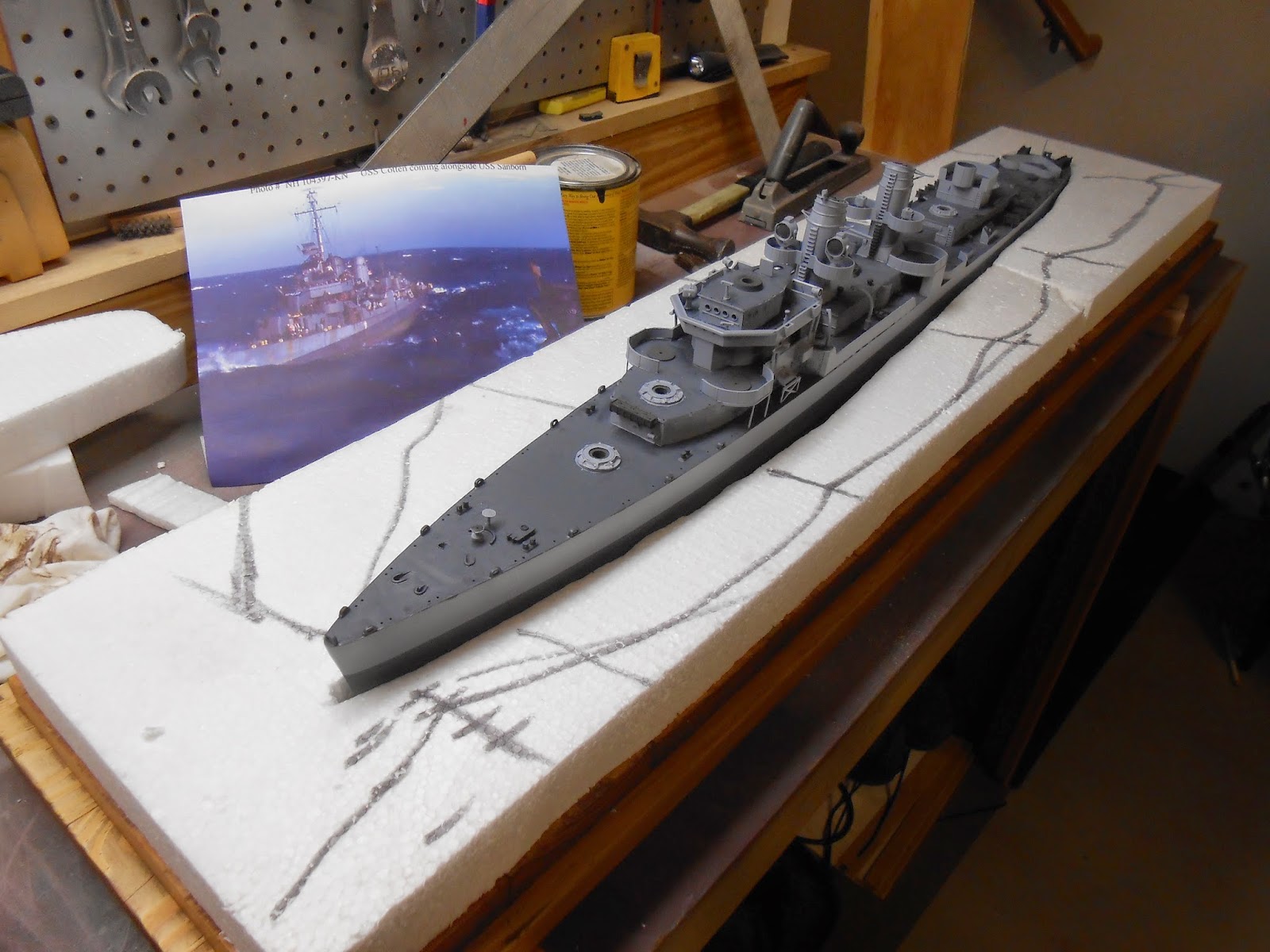 The U-Boat Yard: Diorama Base Construction