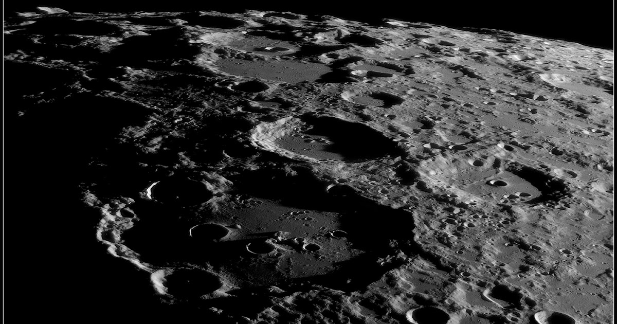 esplaobs: LUNAR CRATER CLAVIUS UNDER LOW SUN Taken by Maximilian ...