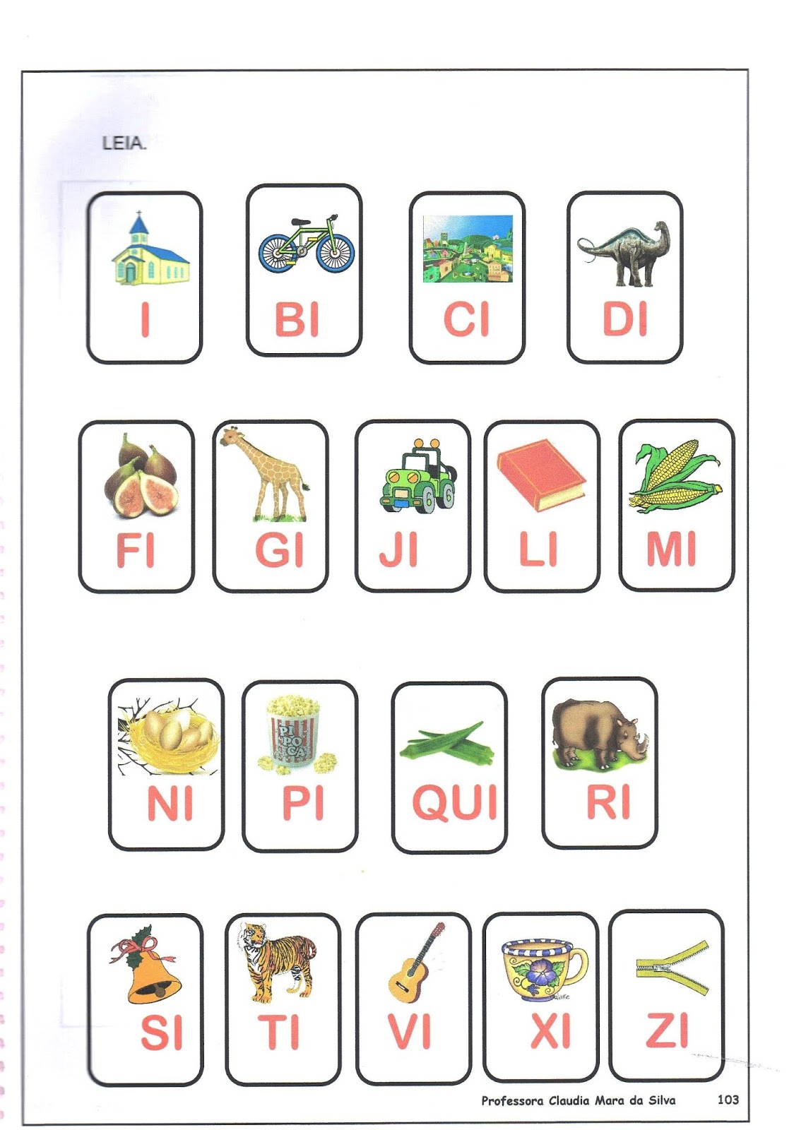 MAIS ALFABETIZAÇÃO REFORÇO.: ABACADA melhor método de alfabetização ...