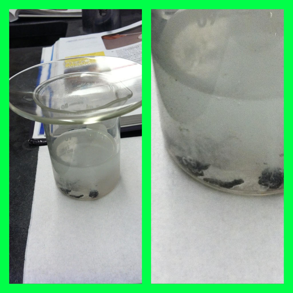 Juliet's Chemistry Blog: Retrieving Copper Lab Data