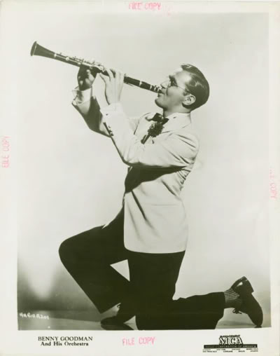 Orange Crate Art: Benny Goodman's 100th