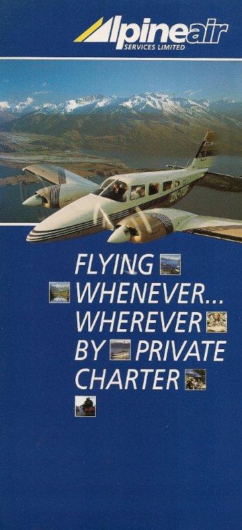 3rd Level New Zealand: Alpine Air Services - flying whenever... wherever