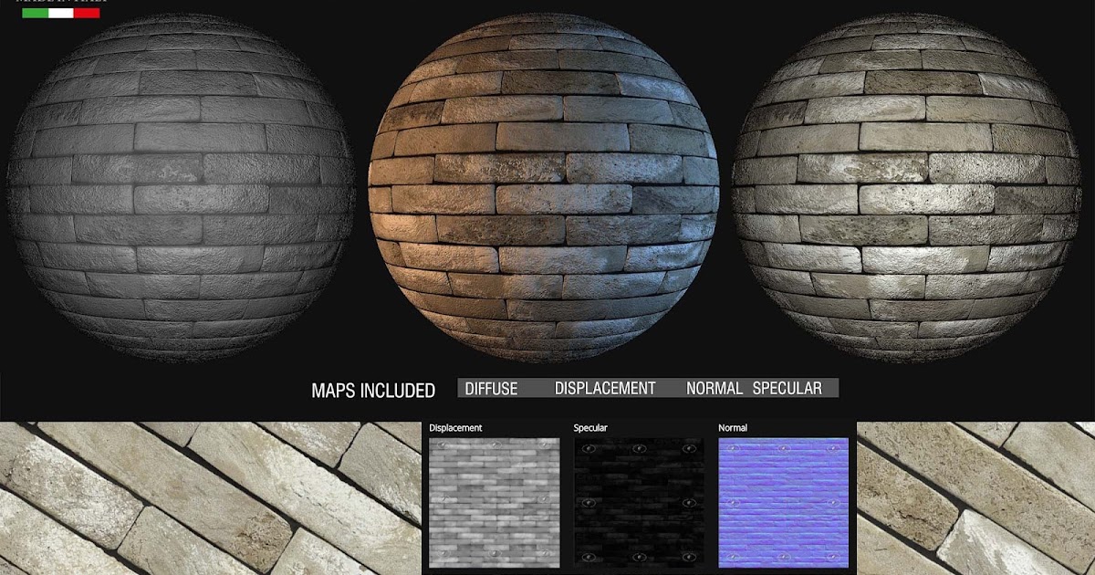SKETCHUP TEXTURE: New amazing Facing bricks textures seamless and maps