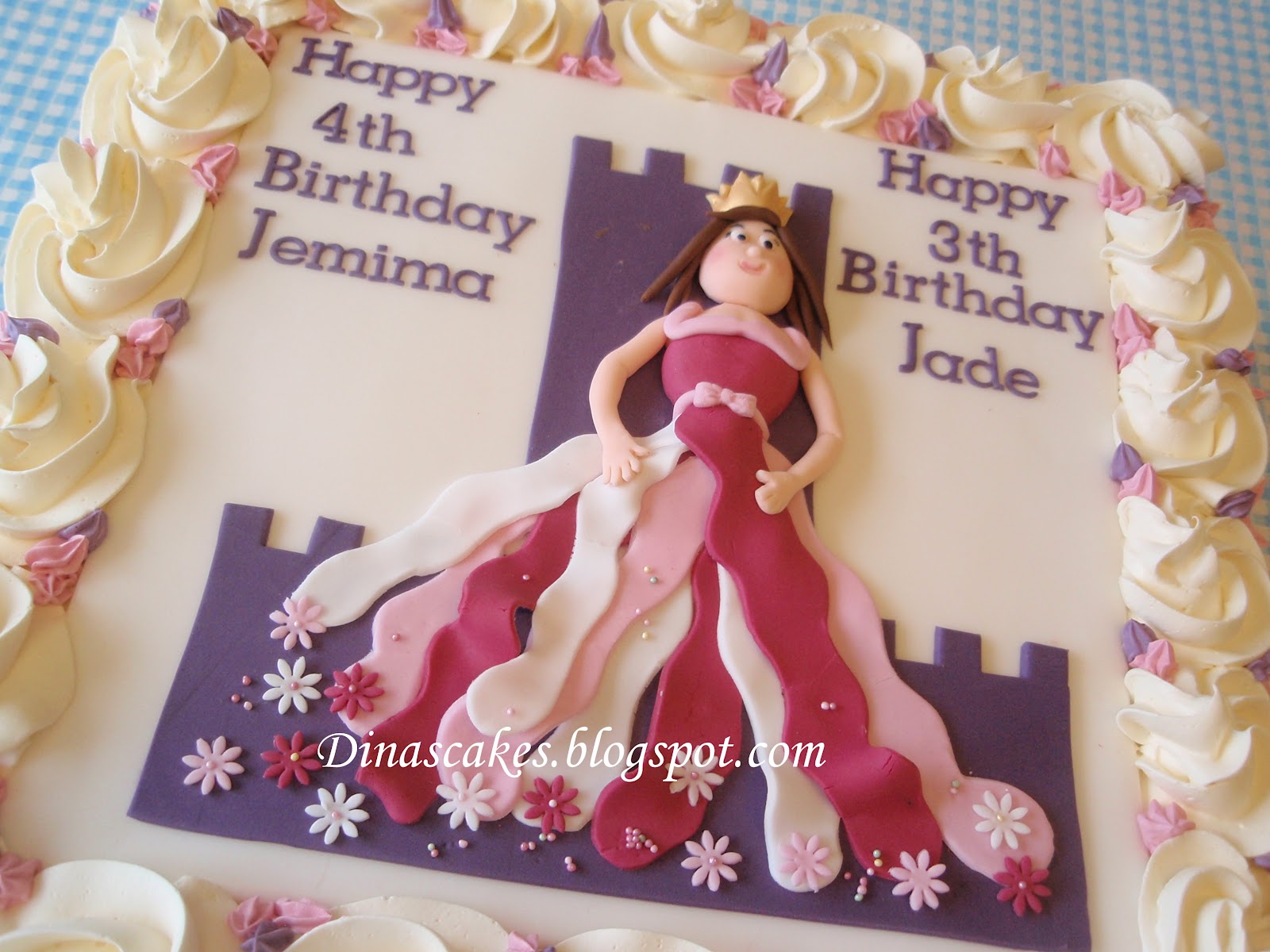 Dina's Cakes: Fresh cream Princess cake