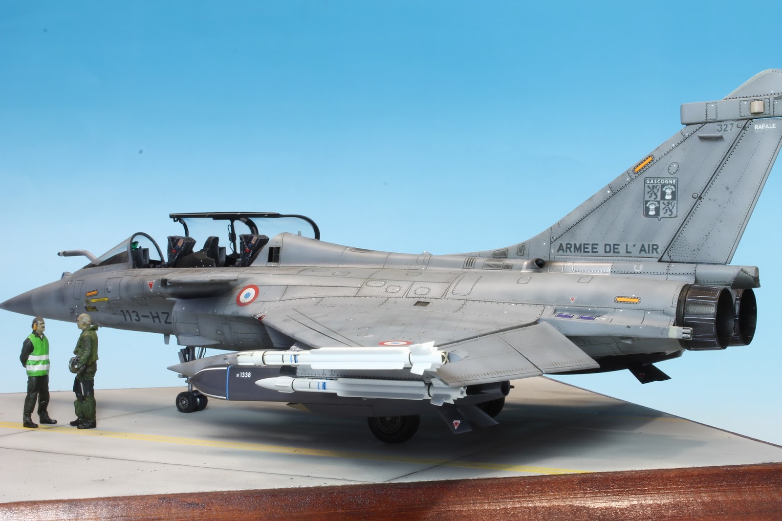 Istvan Michalko's scale models: Dassault Rafale B - Revell, 1/48