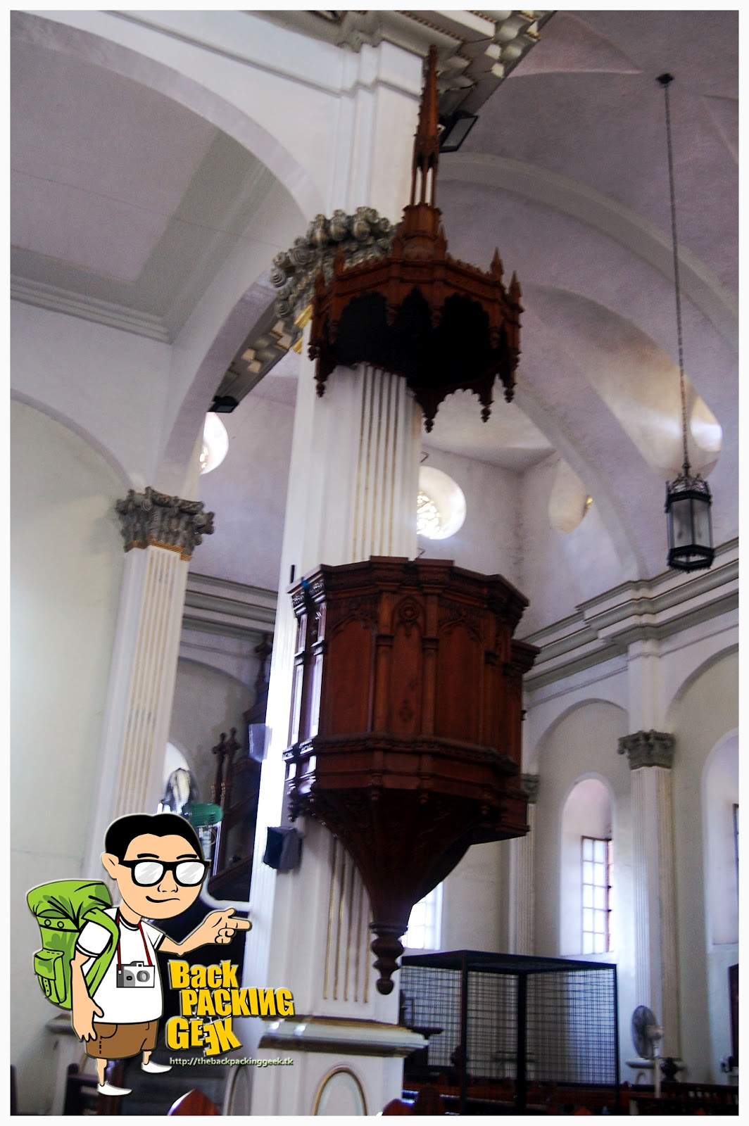 The Backpacking Geek: Pre-Holy Week Visita Iglesia: Molo Church