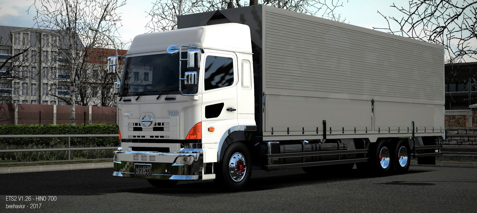 Hino 700 Japan Style ETS2 MOD - Euro truck simulator 2