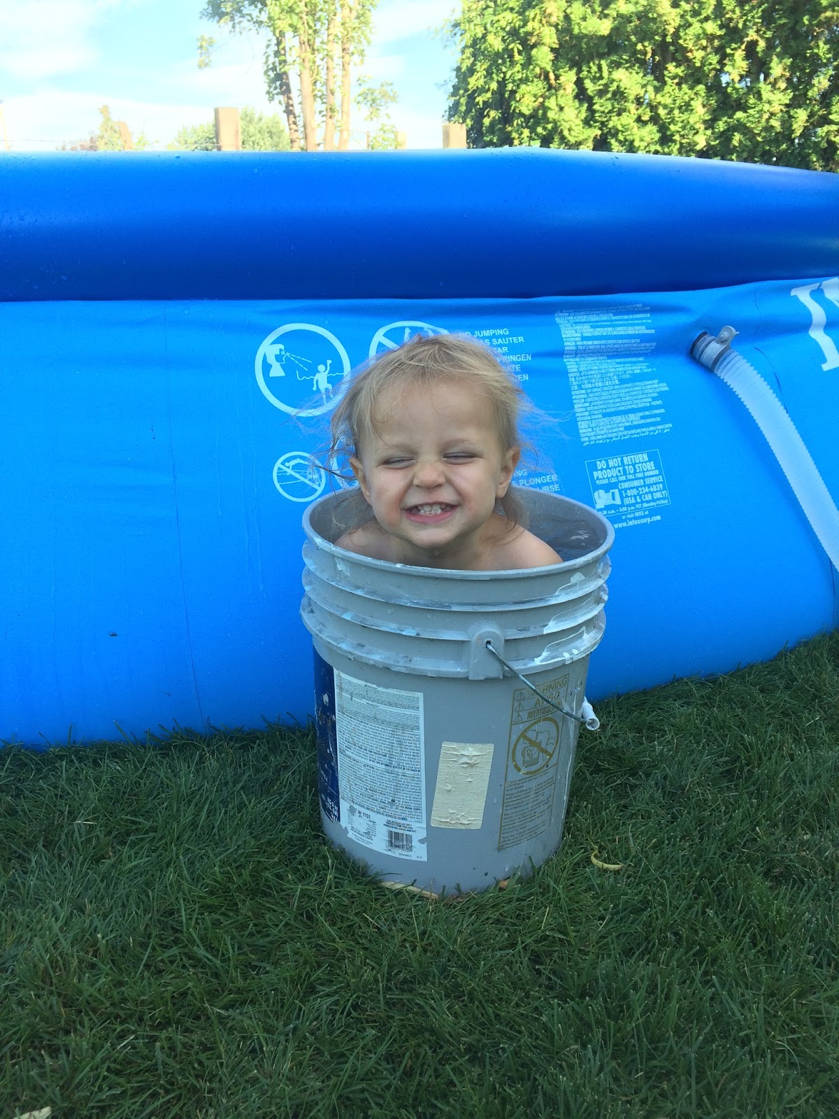The Pemberton's: Summer = pool time