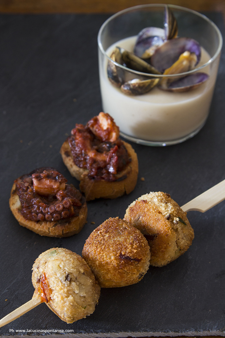 Tapas con delitto - La cucina spontanea - ricette, fotografie e parole