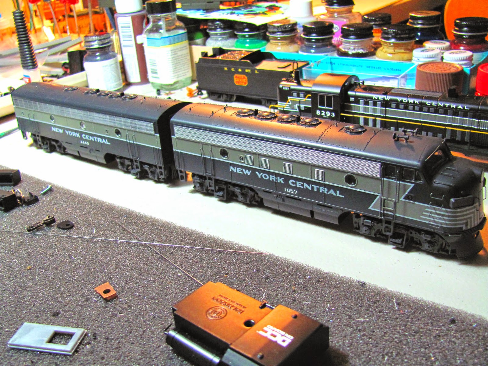 New York Central in Chicago and Toledo: Detailing Stewart F7 A & B ...