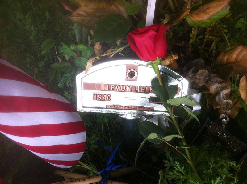 Plochmann Lane: Levon Helm's Woodstock, NY gravesite.