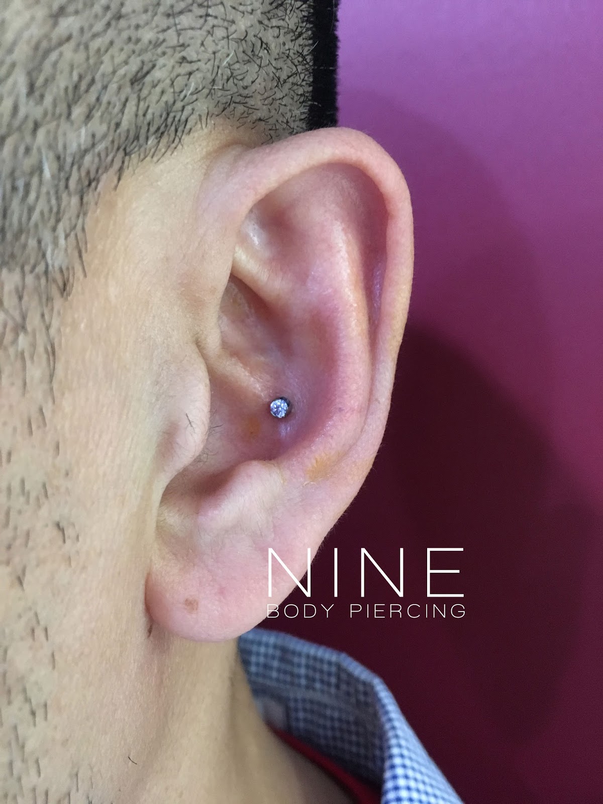 NINE BODY PIERCING BLOG: Fresh Conch with Anatometal