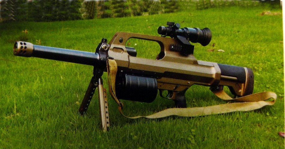 China Defense Blog: Photo of the day: QLB-06 35mm semi-automatic ...