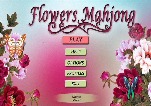 Adeli Games: Flowers Mahjong