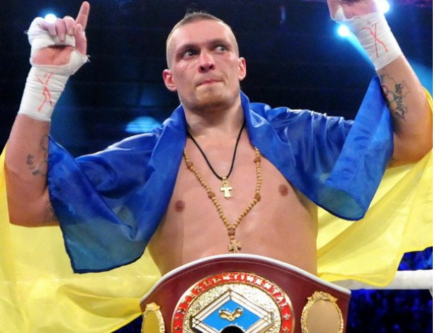 WBO NAMES UKRAINE'S BOXER OLEKSANDR USYK "FIGHTER OF THE YEAR"