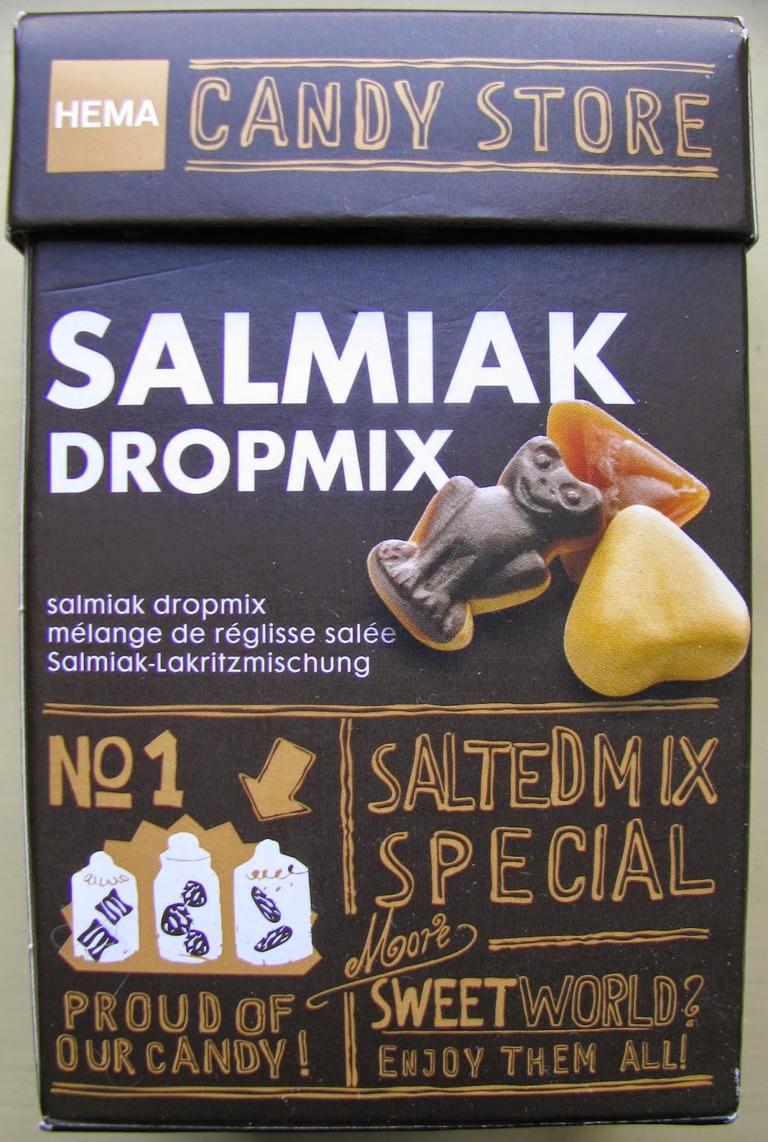 DROP: Hema Salmiakdropmix