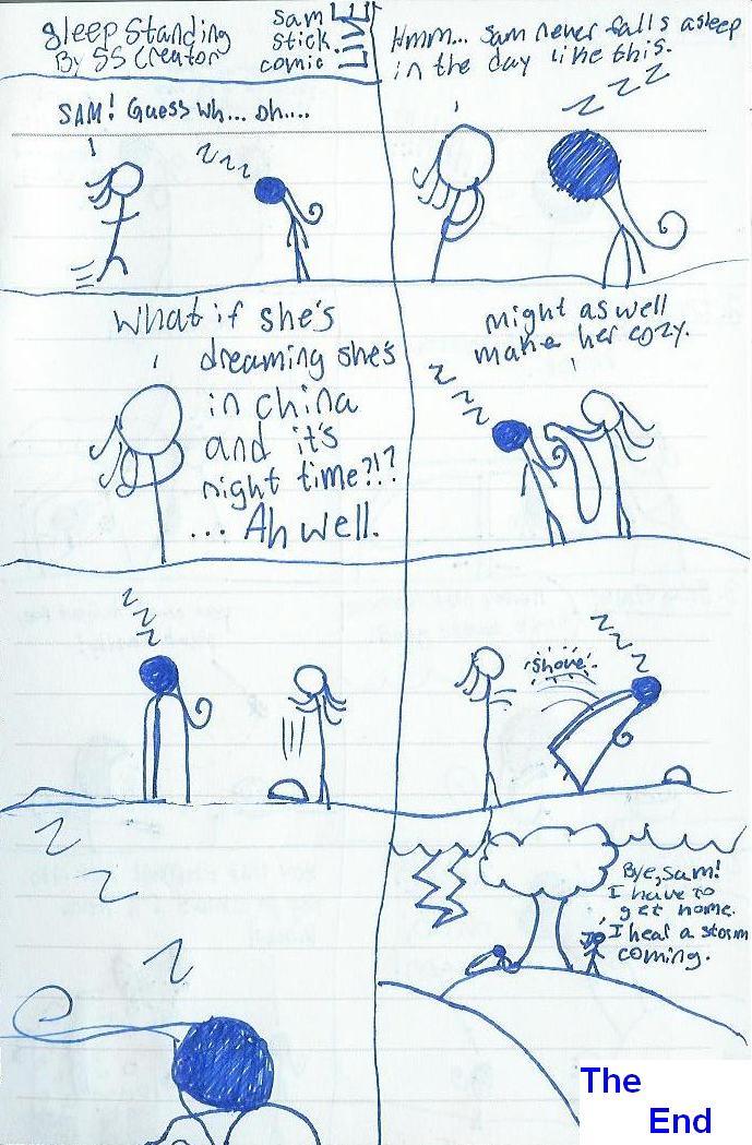 Sam Stick: Sleep Standing
