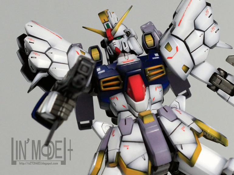 MG 1/100 Gundam Sandrock EW ver. painted build by a2731463