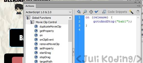 cara membuat media interaktif flas - Multimedia