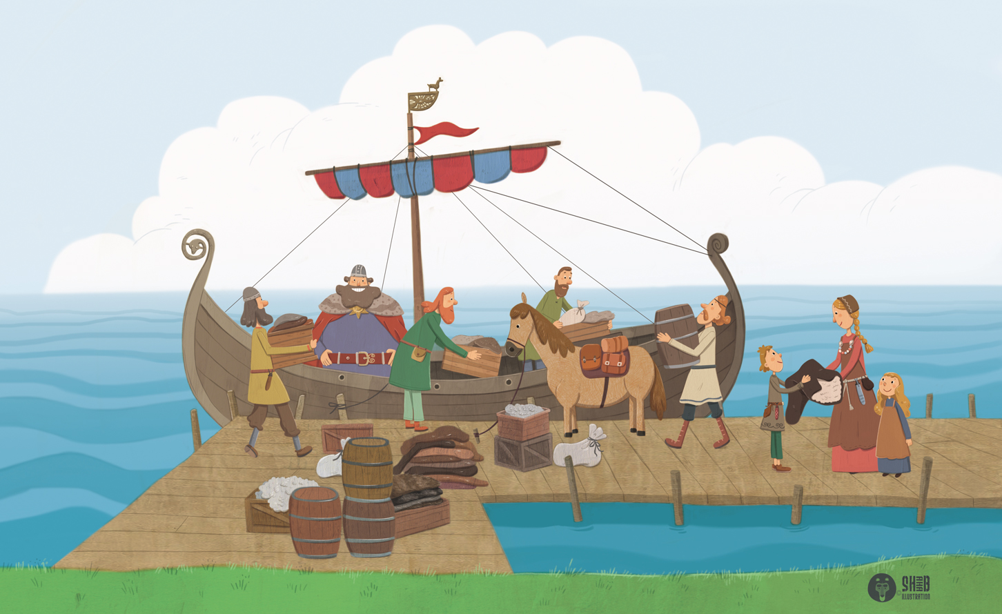 shahab shamshirsaz : Erik's Viking Adventure