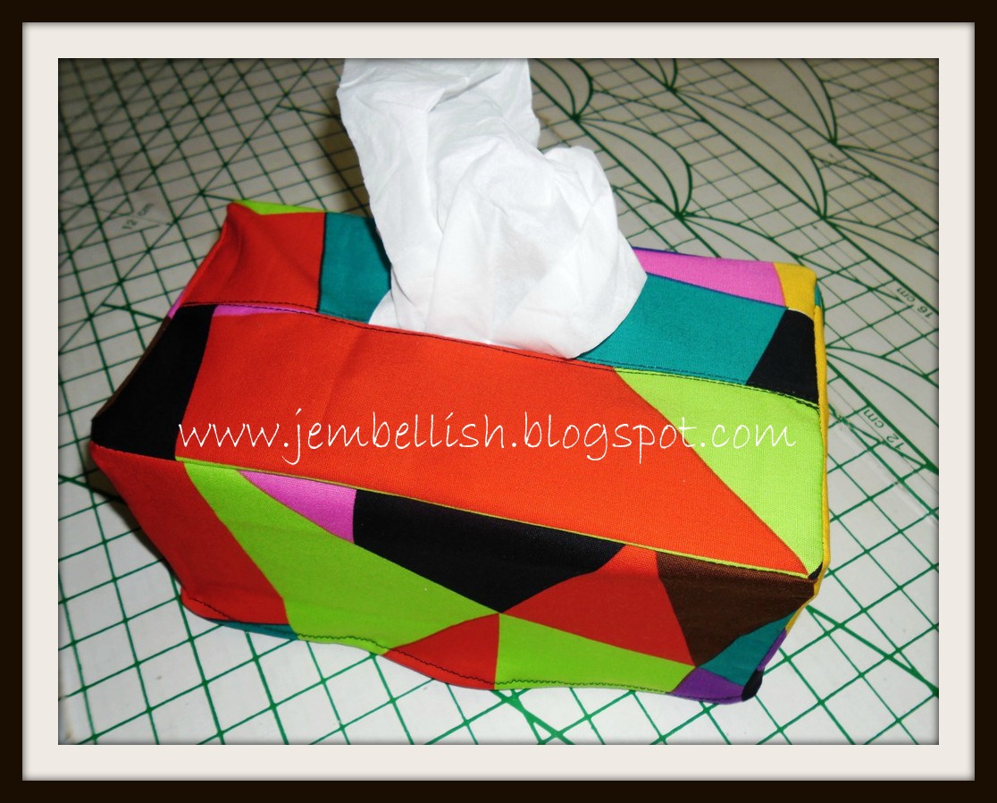 Creating my way to Success: Tissue Box Cover Tutorial
