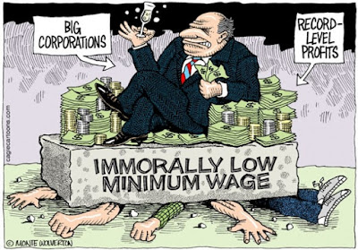 Raise The Minimum Wage: Political Cartoons