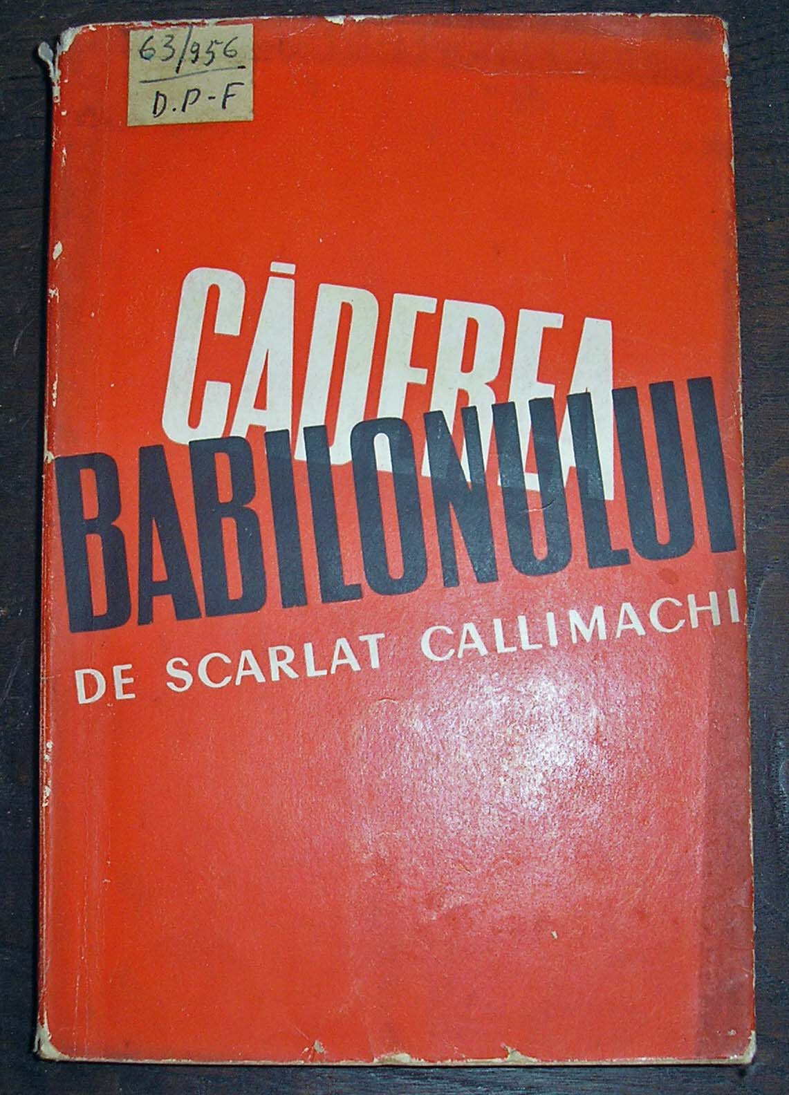 Un vallekano en Rumania / Un vallekan în România: Scarlat Callimachi ...