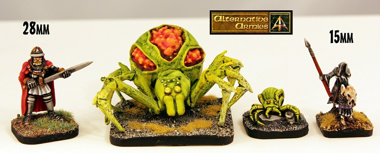 Alternative Armies: Giant Spiders and Spider Swarm for any scale now ...