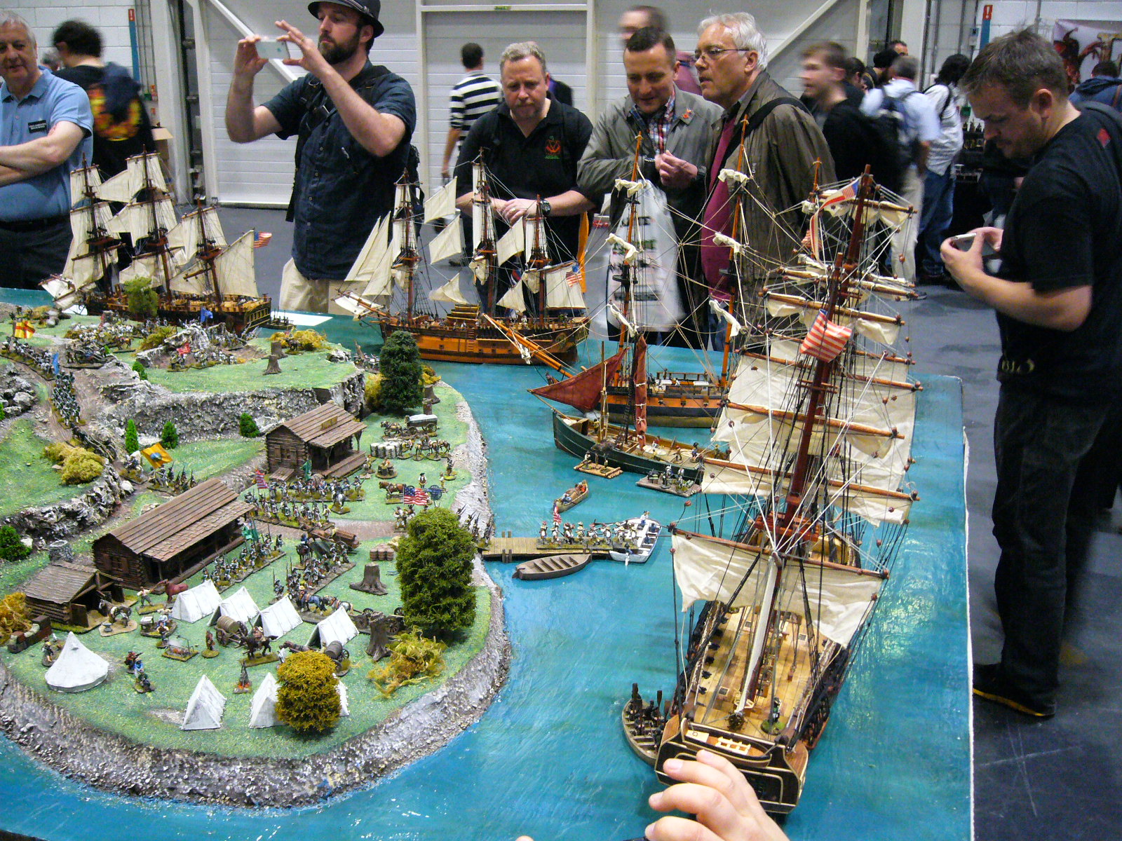 History in 1/72: A very interesting AWI Diorama in 28mm at the Salute