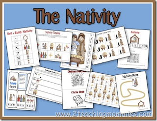 Kid Kapers: Free Nativity Preschool Pack Download