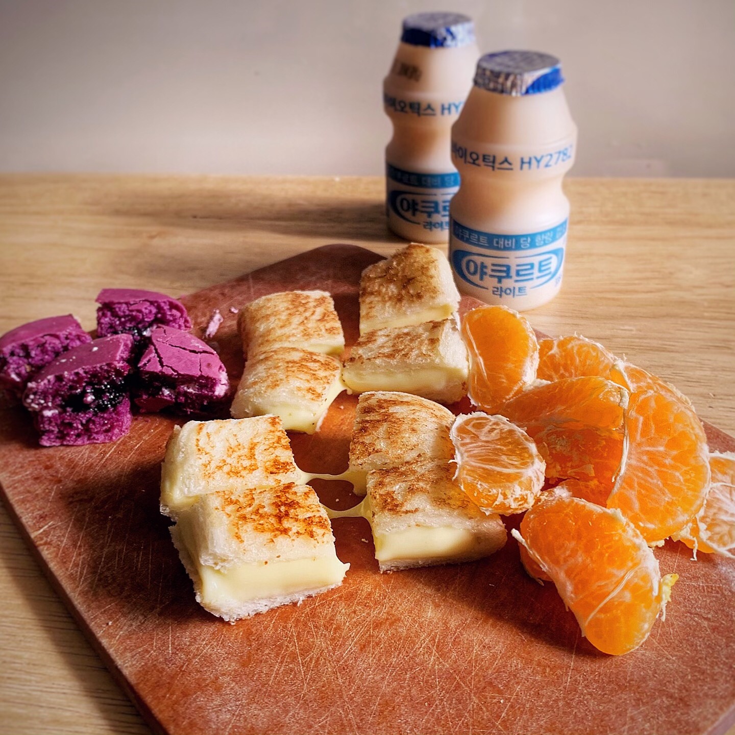 After school snacks and a game of chess.