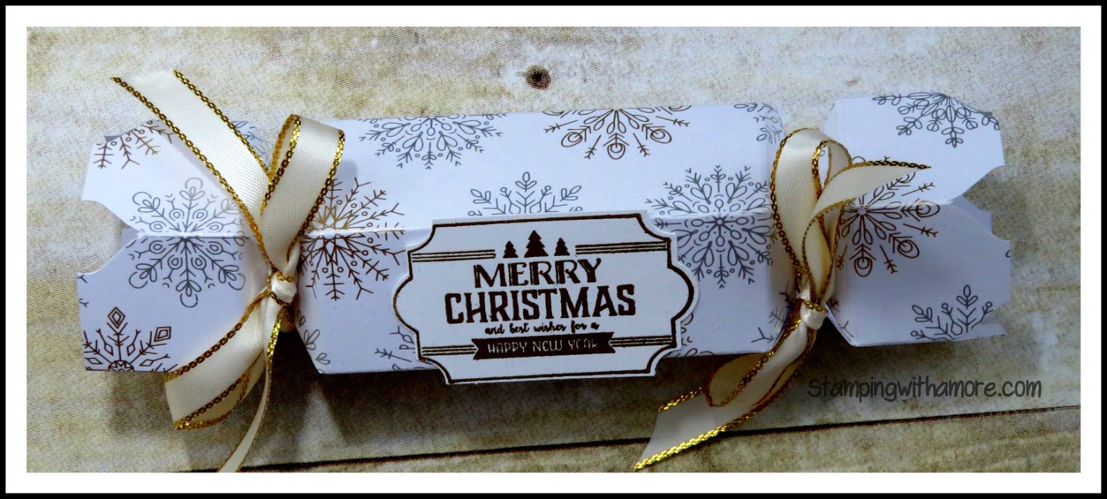 Stampingwithamore: MERRY CHRISTMAS CRACKER