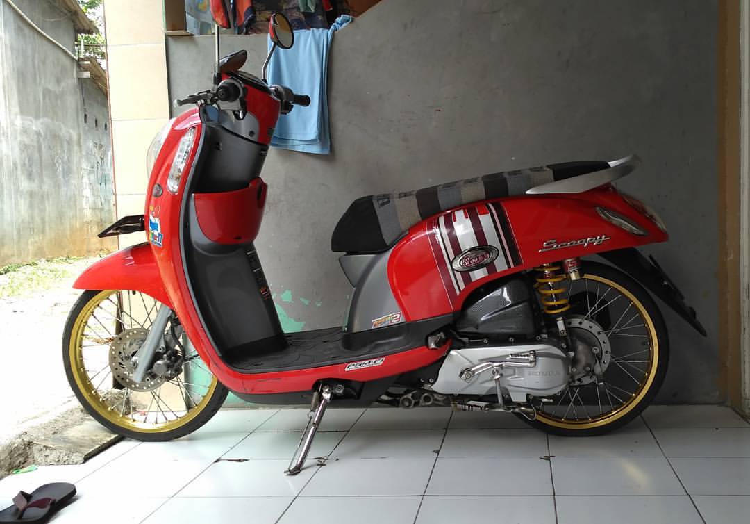 86 Foto Modifikasi Honda Scoopy Fi Retro Modern Terbaik