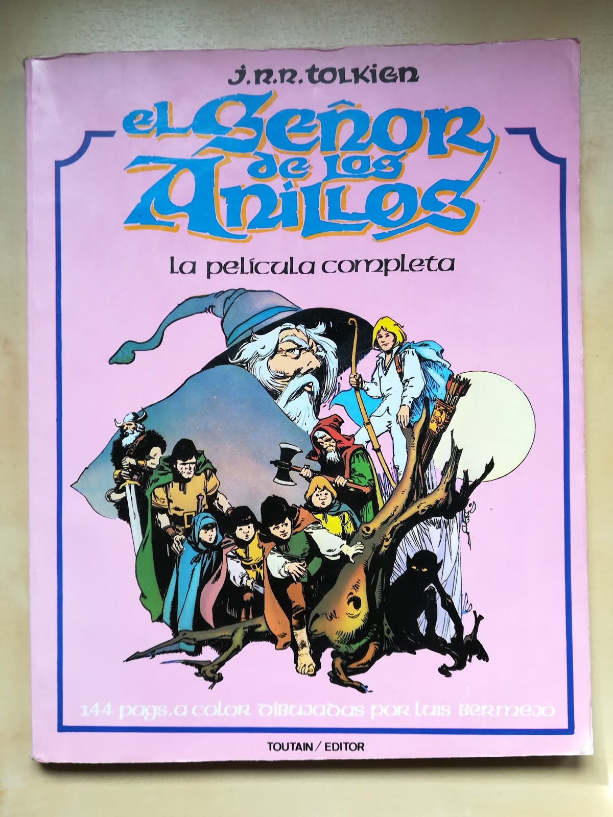 DIBUJOS ANIMADOS' 80: CÓMIC. EL SEÑOR DE LOS ANILLOS