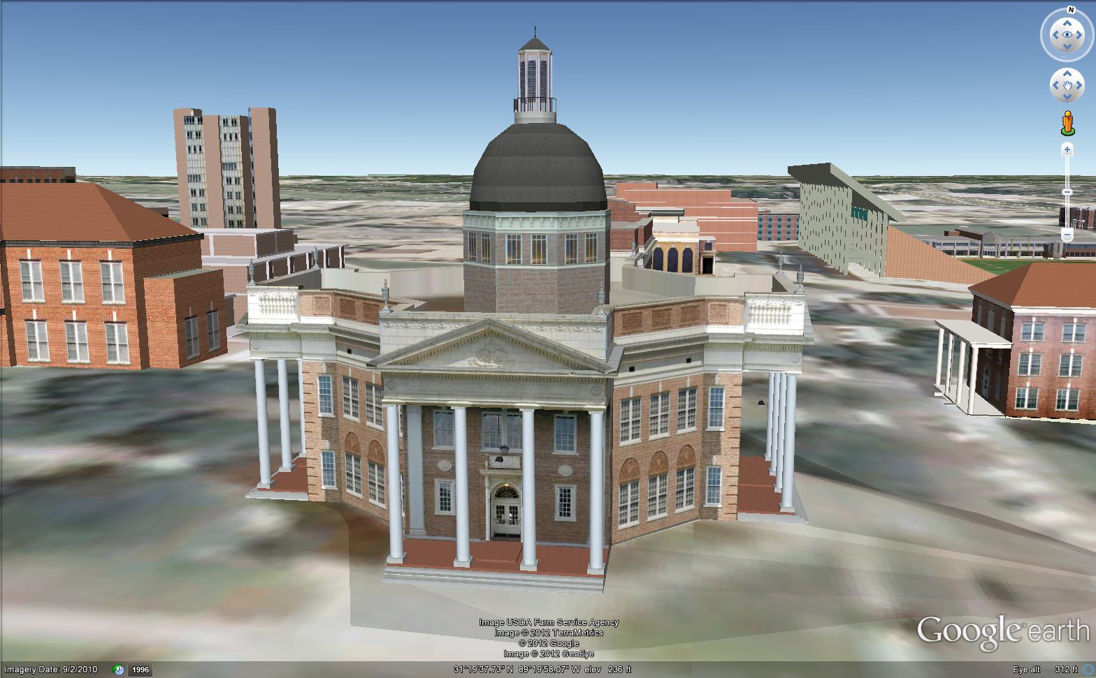 JC3D Studio: The Dome - USM Administration Building