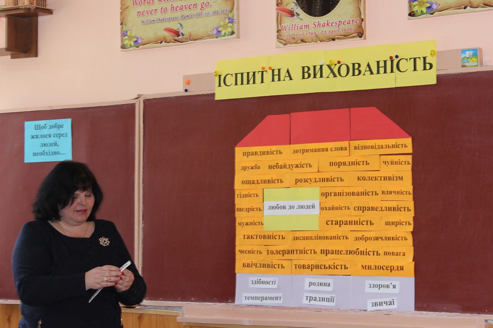 Olha Marchuk. English Language Teacher : Виховні заходи